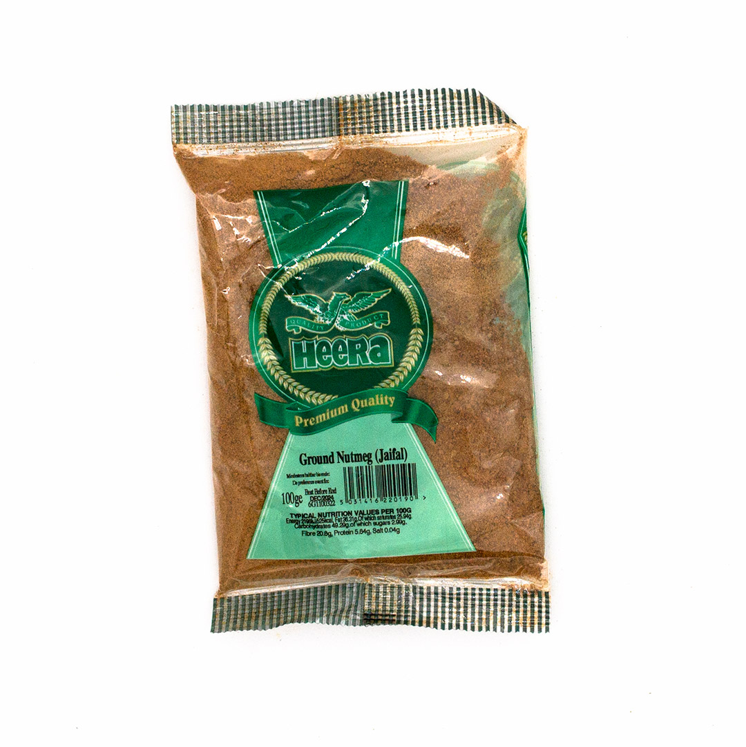 Heera Ground Nutmeg 100g – Farmah's Indien Supermarkt